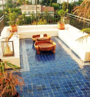 Colorful and Patterned Outdoor Tile Designs, 50 Beautiful Patio Ideas