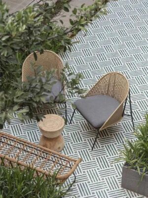 Colorful and Patterned Outdoor Tile Designs, 50 Beautiful Patio Ideas