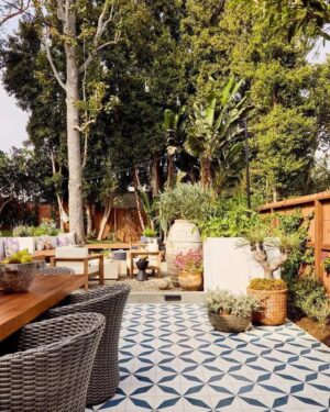 Colorful and Patterned Outdoor Tile Designs, 50 Beautiful Patio Ideas