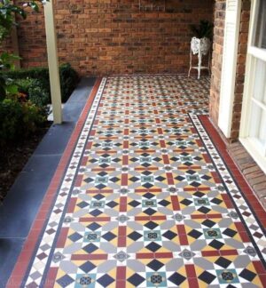 Colorful and Patterned Outdoor Tile Designs, 50 Beautiful Patio Ideas