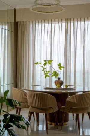 Dining Room Curtain Ideas, Modern Trends in Window Treatments, Fabrics ...