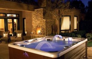55 Outdoor Spa Design Ideas to Add Relaxing Luxury to Backyard Designs