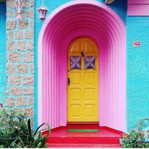 50 Unique Front Door Decoration Ideas, Patterns, Paint Colors ...