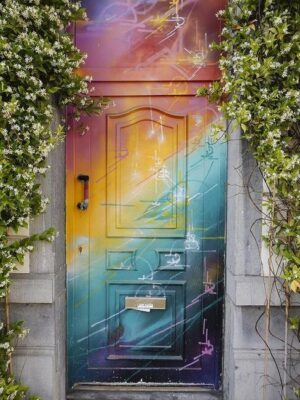 50 Unique Front Door Decoration Ideas, Patterns, Paint Colors ...