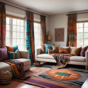 55 Modern Color Matching Ideas for Curtain Fabrics and Bright Interior ...