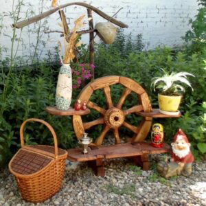 55 Wheel Inspired Home Decorating Ideas for Rooms and Yards, Recycled ...