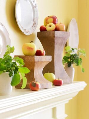 Delicious Apples in Edible Autumn Displays Brighten Creative Fall ...