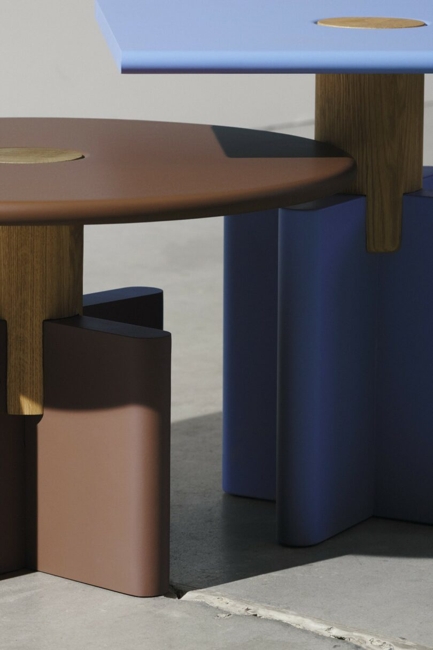 Modern Tables, Blending Wood Warmth and Sculptural Geometry into Unique ...