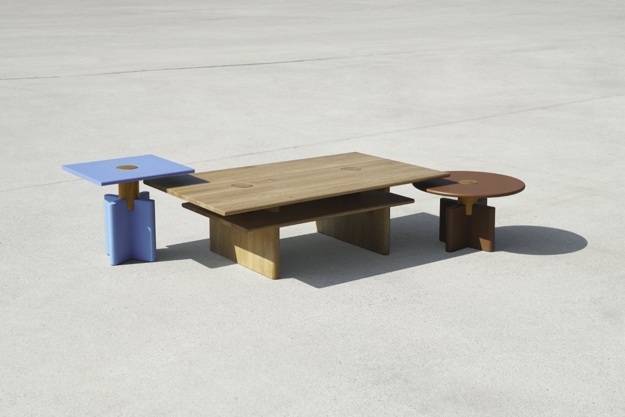 Modern Tables, Blending Wood Warmth and Sculptural Geometry into Unique ...